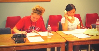 Fall Phonathon raising money for Newman Fund