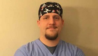 Daniel Boring is not your typical nursing student