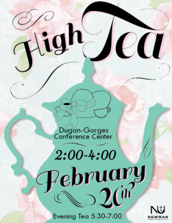 High Tea poster. | Newman Today