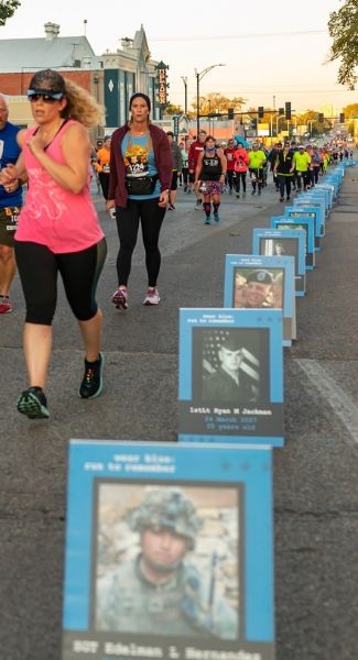 Newman community takes part in 'Wear Blue: Run to Remember'