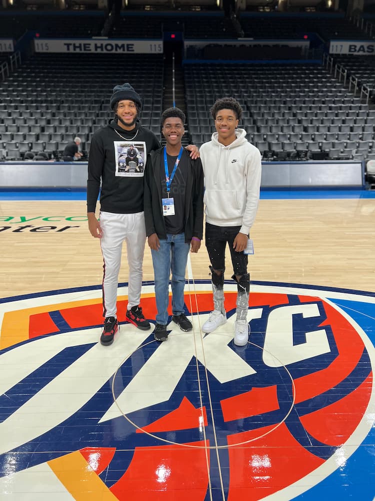 Newman's numerous connections to the NBA