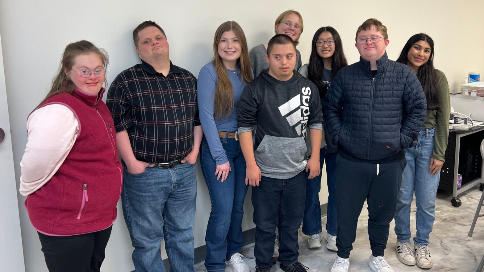 Two seniors create art event for individuals with Down syndrome